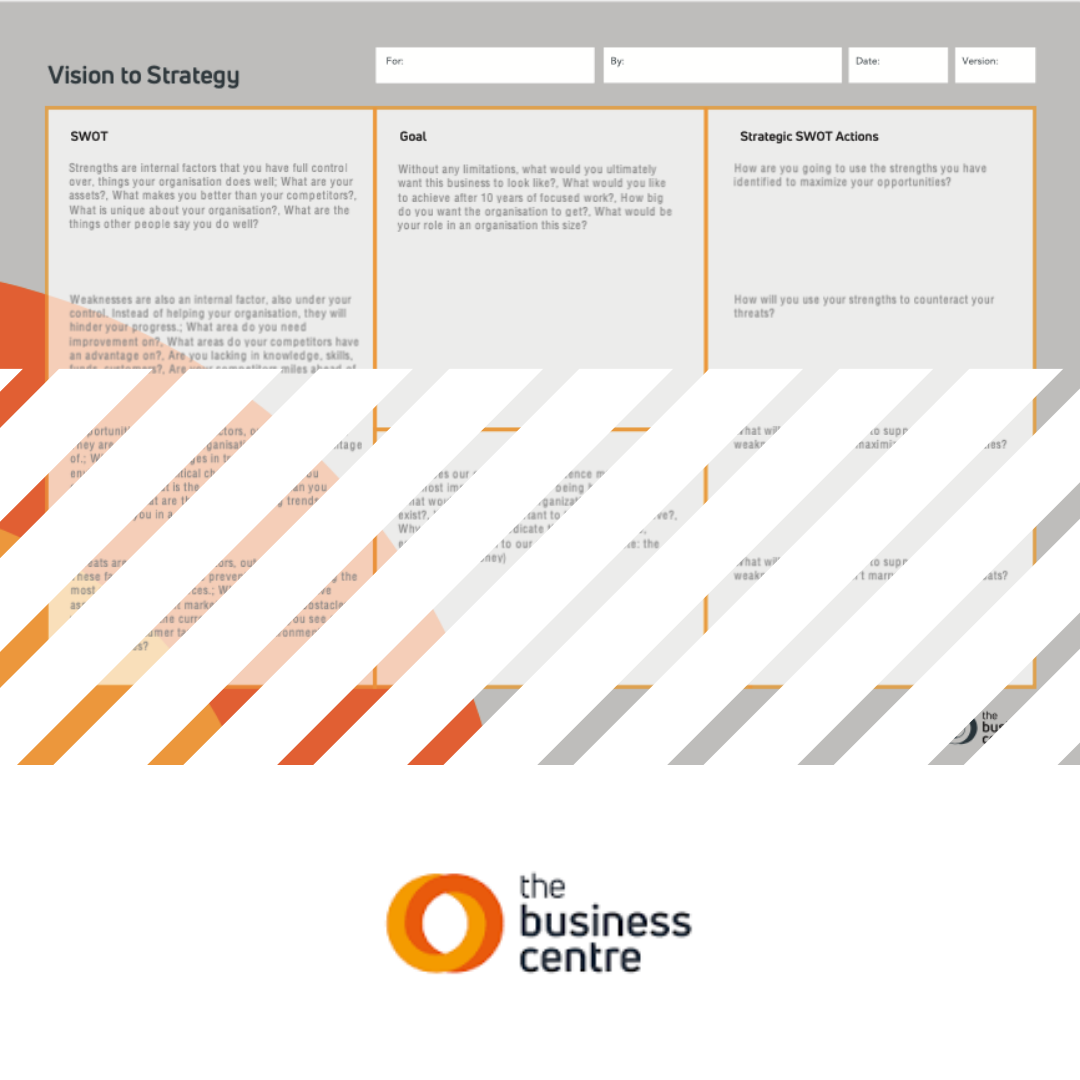 Vision to Strategy Canvas | Your One Off Gem-of-a-tool :) – The ...